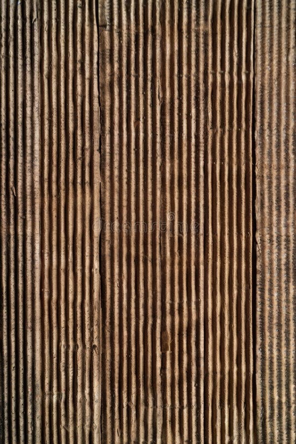 Closeup of Corrugated Metal Wall Stock Image - Image of design ...