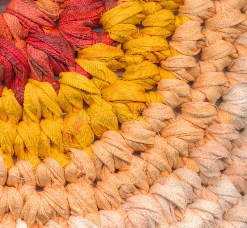 Colorful Rainbow Hand Braided Rug Stock Image - Image of floor, braid ...