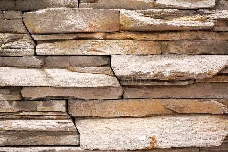 Closeup and Crop Texture of Ancient Stone Wall Background Stock Image ...
