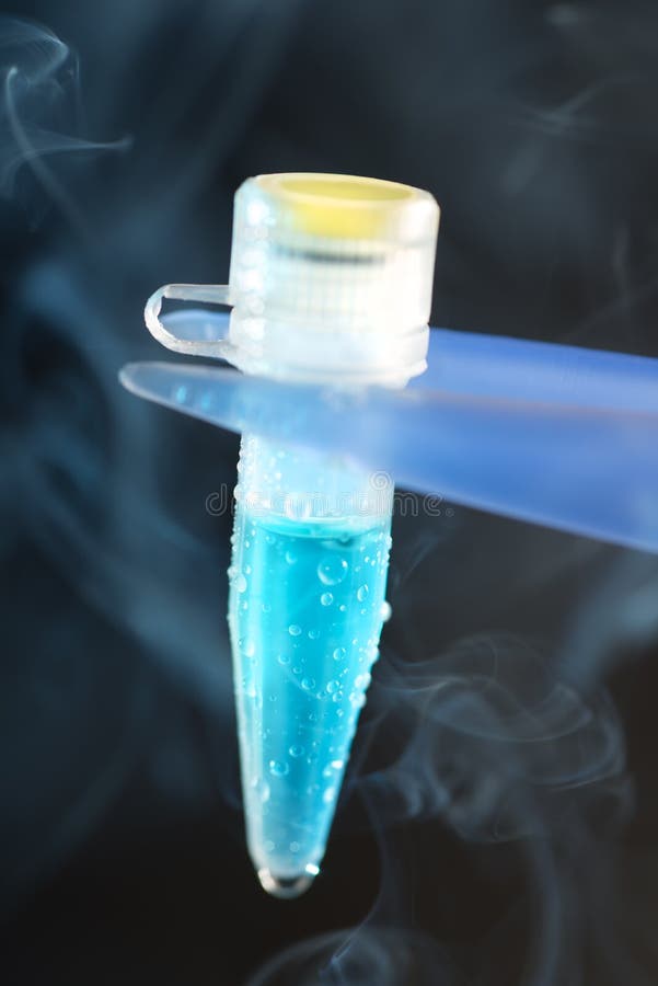 Closeup on cryovial stock image. Image of thawing, closeup - 37258985