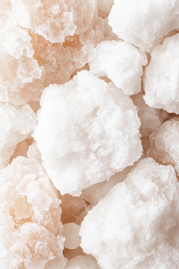 Closeup of Crystallized Salt Texture Stock Illustration - Illustration ...
