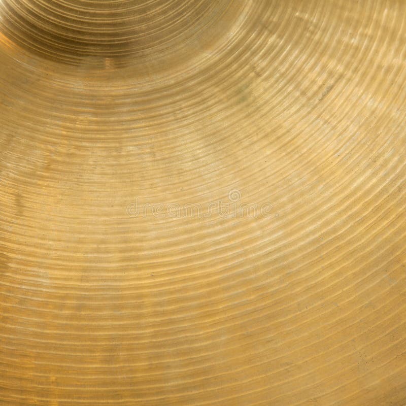 Closeup of cymbal stock photo. Image of musical, brass - 51152966