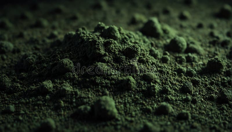 Closeup of Dark Green Sand Texture Ai Generated Stock Illustration ...