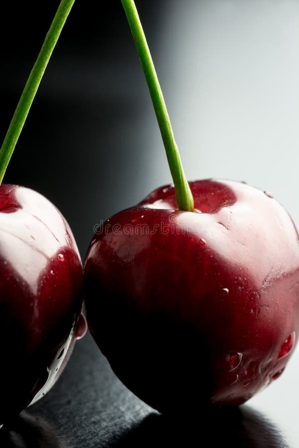 Cherry pair stock photo. Image of cherry, group, luxury - 73141924