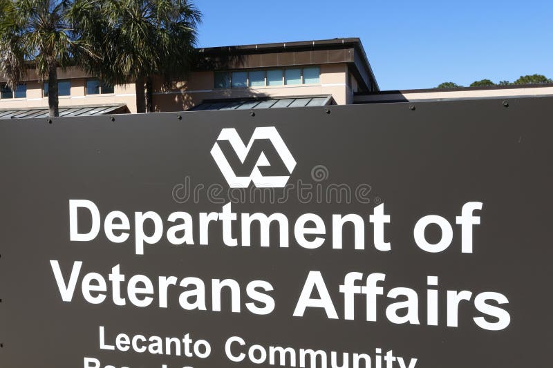 Department of Veterans Affairs Sign Editorial Photography - Image of ...
