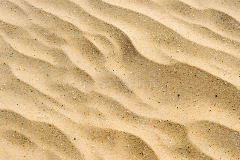 Closeup of Desert Sand Texture with Ripples Stock Illustration ...