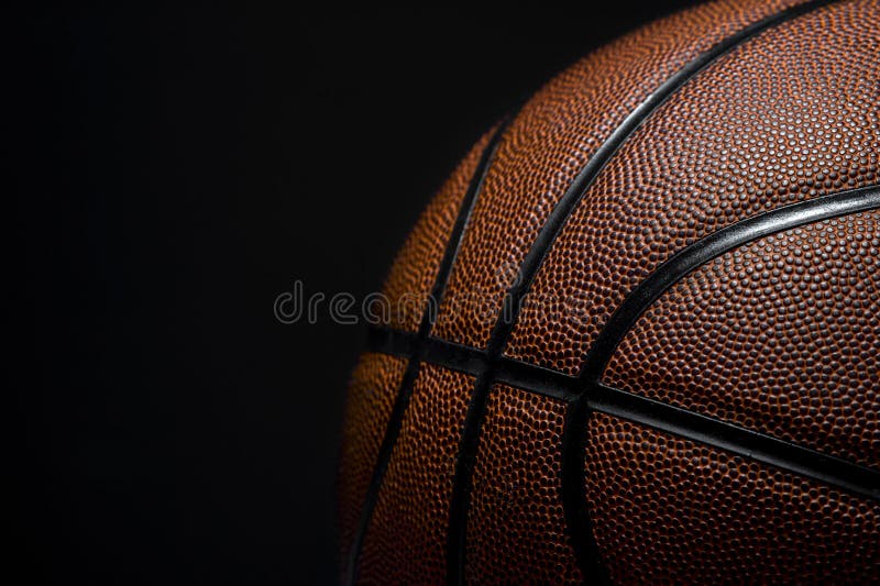 Detail of Basketball Ball Texture Stock Image - Image of pattern ...