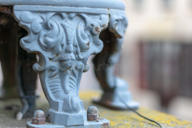 Closeup of the Details of Antique Objects with Beautiful Designs Stock ...
