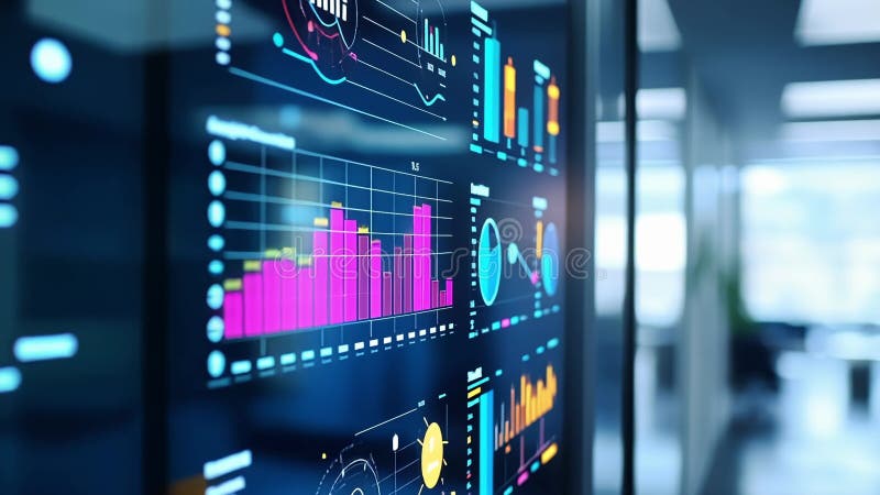 Closeup of a Digital Scoreboard Displaying Realtime Progress and ...