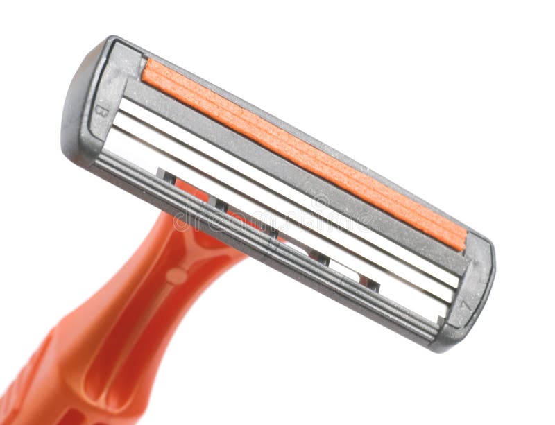 Closeup disposable razor stock image. Image of clean, modern - 8520095
