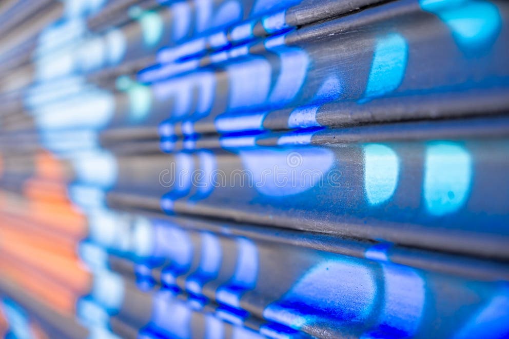 Closeup of Dots on a Wall Graffiti Detail Stock Illustration ...