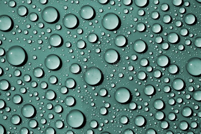 Drops on a grey background stock image. Image of raining - 13027917