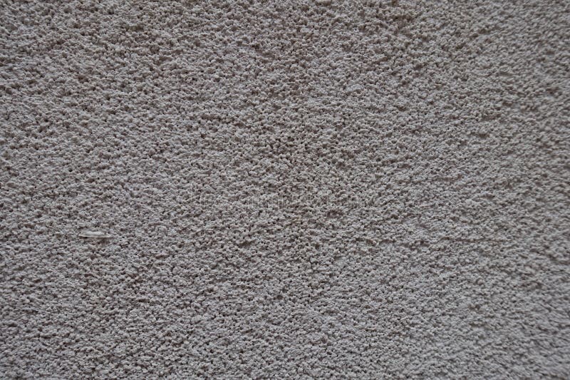 Closeup of Dusty Wall with Coarse Gray Roughcast Finish Stock Photo ...