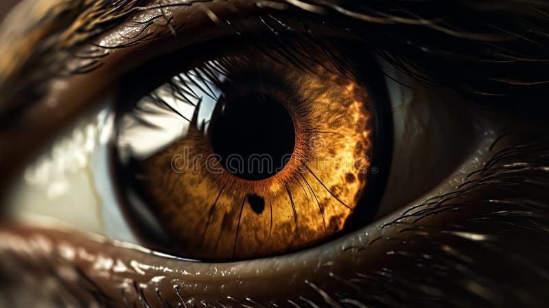 Closeup Eagle Eye, Details, Macro Photography, Galaxy Stock ...
