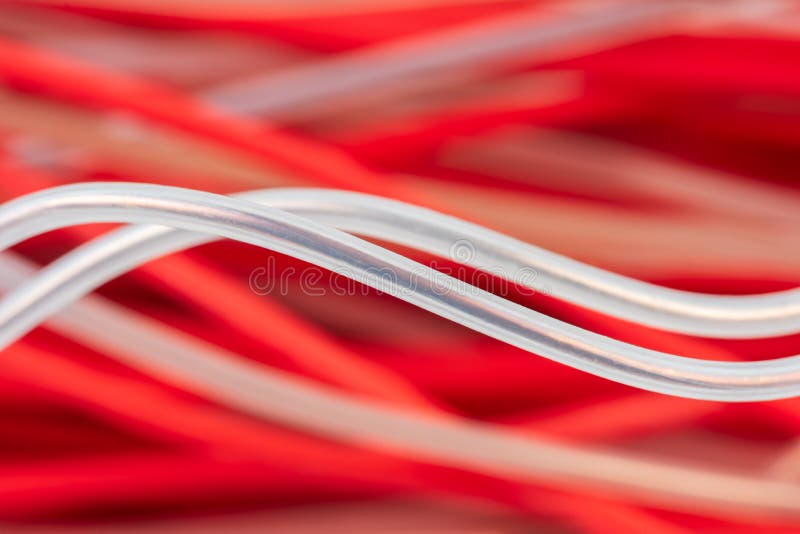 Electical Cable and Wire in Computer Network Systems Stock Photo ...