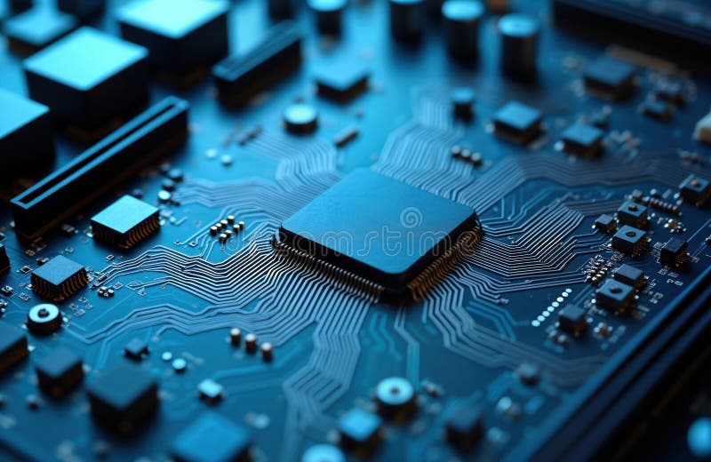 Electronic Mainboard Background Stock Illustrations – 3,330 Electronic ...