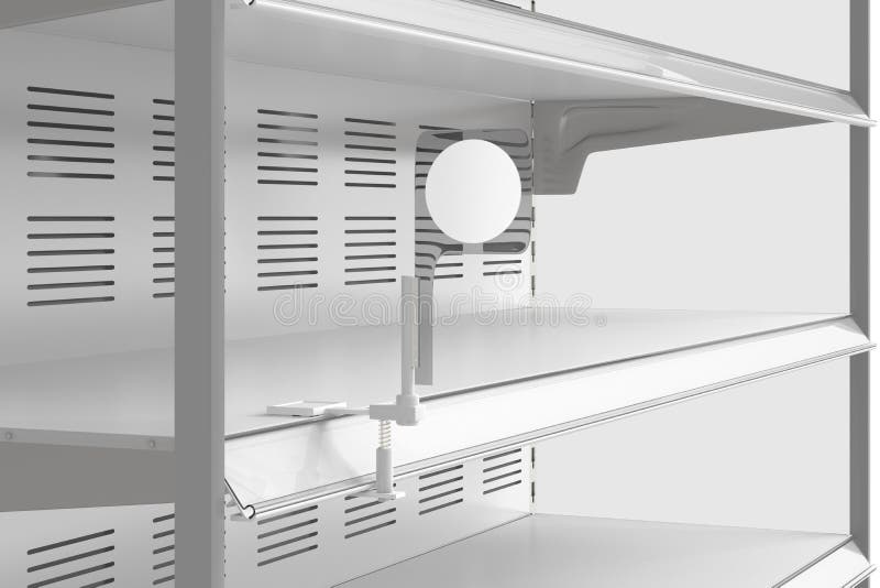 Empty Refrigerator Display Showcase Stock Illustrations – 706 Empty ...