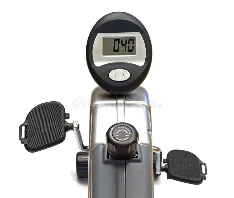 Exercise bike stock image. Image of black, electronic - 29768697