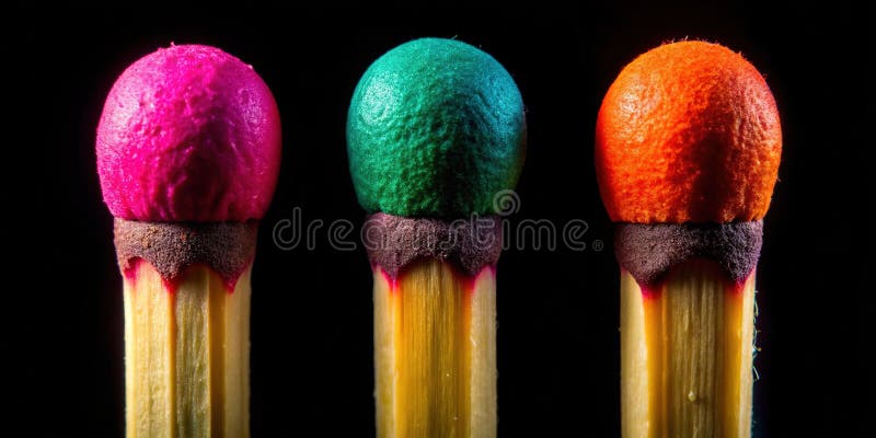 A CloseUp Exploration of Three Striking Matches Vintage Ignition Tools ...