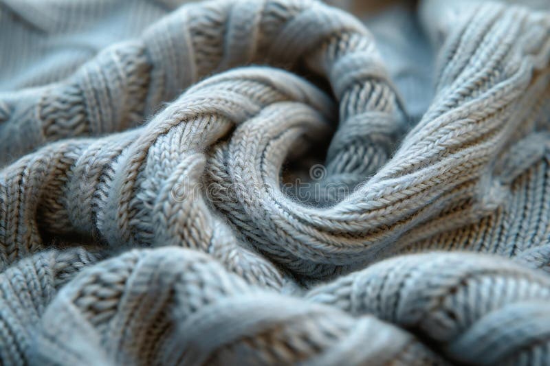 A Closeup of the Fabric Texture, Showcasing Soft and Smooth Knit ...