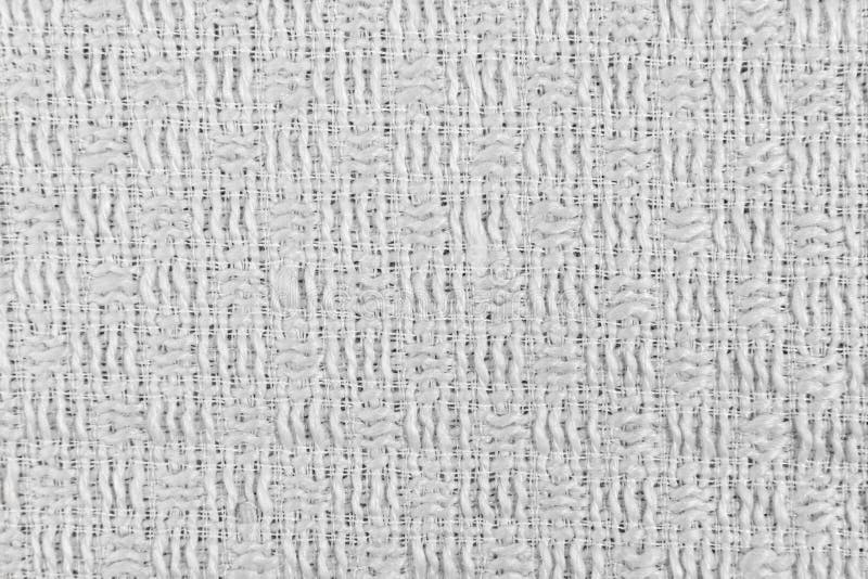 Closeup Fabric Texture in White Color. Strip White Fabric Design or ...