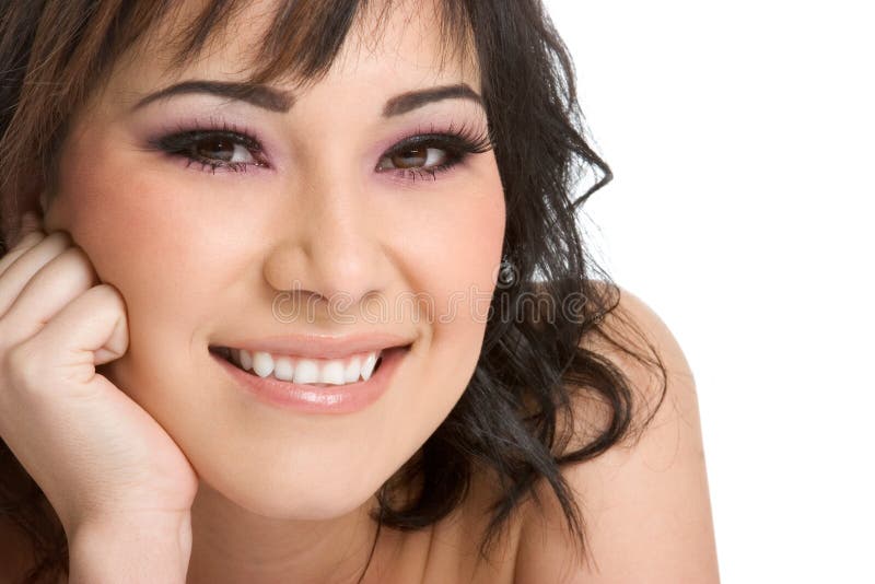 Closeup Face stock photo. Image of pretty, face, close - 4004048