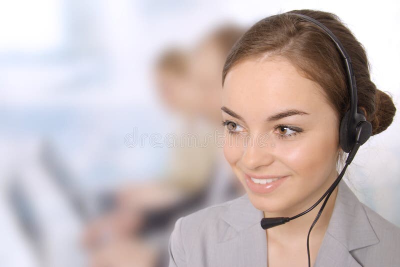 Group Portrait of Happy Customer Service People Stock Photo - Image of ...