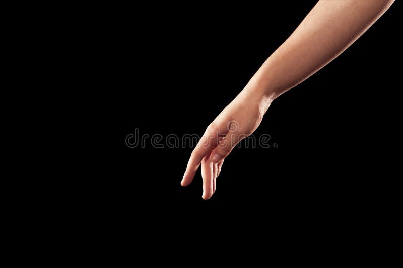 Closeup of Female Dancer Hand in Ballet Position Stock Photo - Image of ...