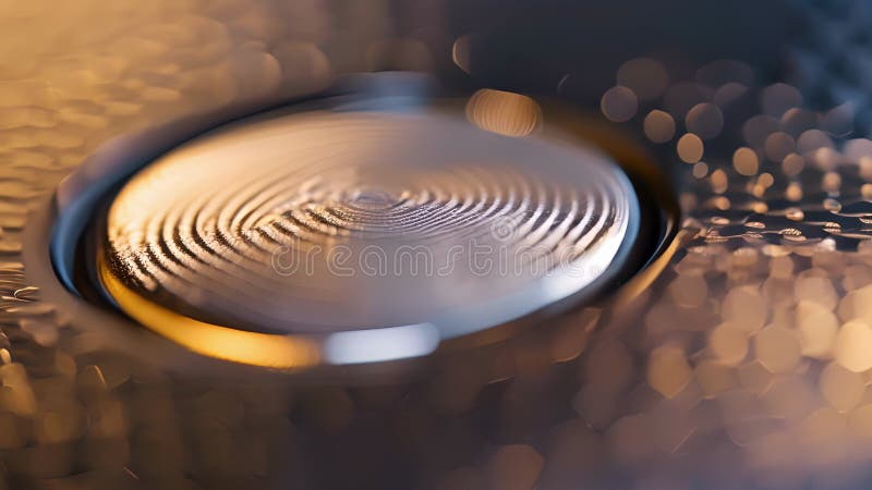 A Closeup of the Fingerprint Scanner on a Smart Door Lock Capturing the ...