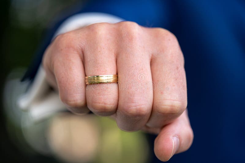 Closeup Of The Fist Of A Young Black Man Stock Photo - Image of hand ...
