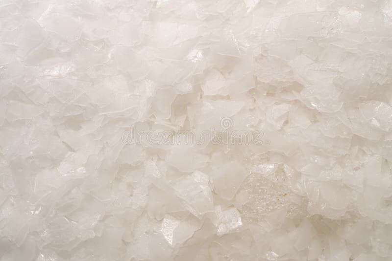 Closeup of Flake Ice at Seafood Market or Super Market Stock Image ...
