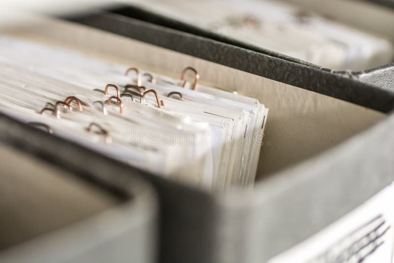 File Folder Full of Paper Assembled from Paper Clips Stock Photo ...
