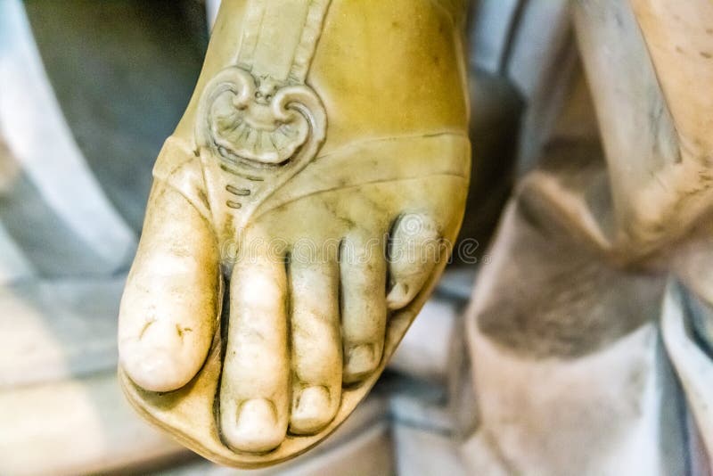 Foot of statue stock photo. Image of fingers, feet, culture - 136710114