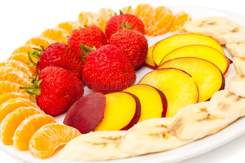 Closeup of Fresh Slices of Fruit Stock Image - Image of clementines ...
