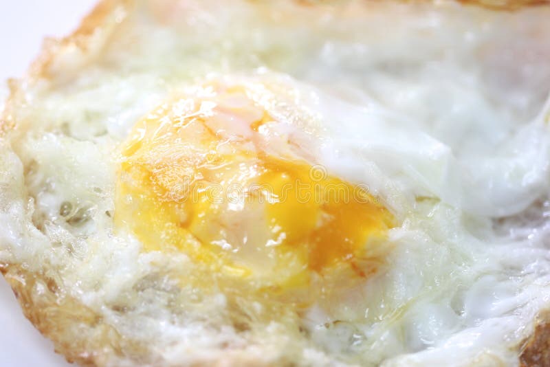 Closeup fried egg. stock image. Image of food, cooked - 38832257