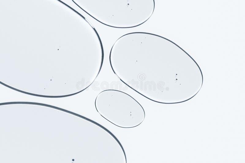 Closeup of Gel Texture with Laboratory Instruments Stock Image - Image ...