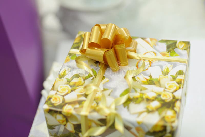 Gift Box with Knot stock photo. Image of party, celebration - 29908722