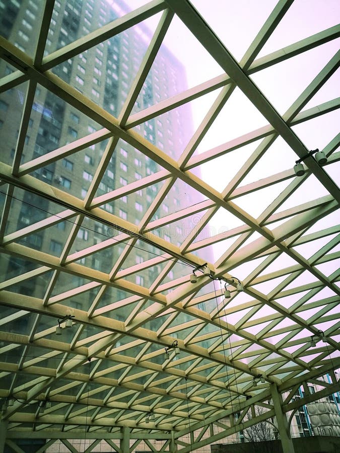 Structures of a Glaas Ceilings Stock Image - Image of details, ceilings ...