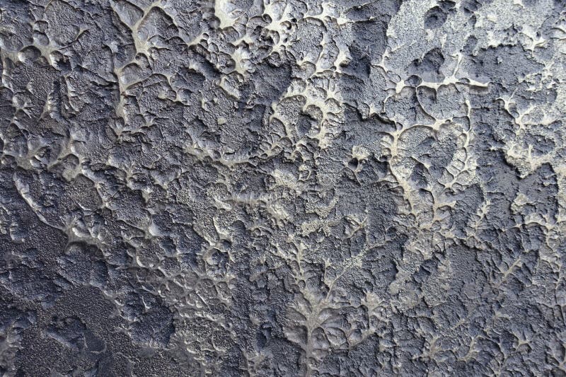 Closeup of Gray and Gold Wall with Decorative Stucco Finish Stock Image ...