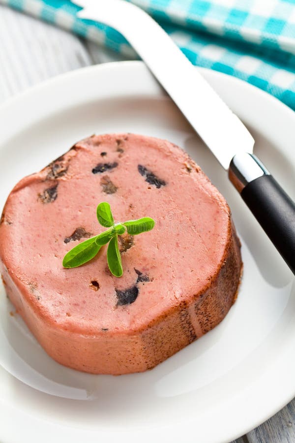 Closeup of gourmet pate stock image. Image of marjoram - 32527589