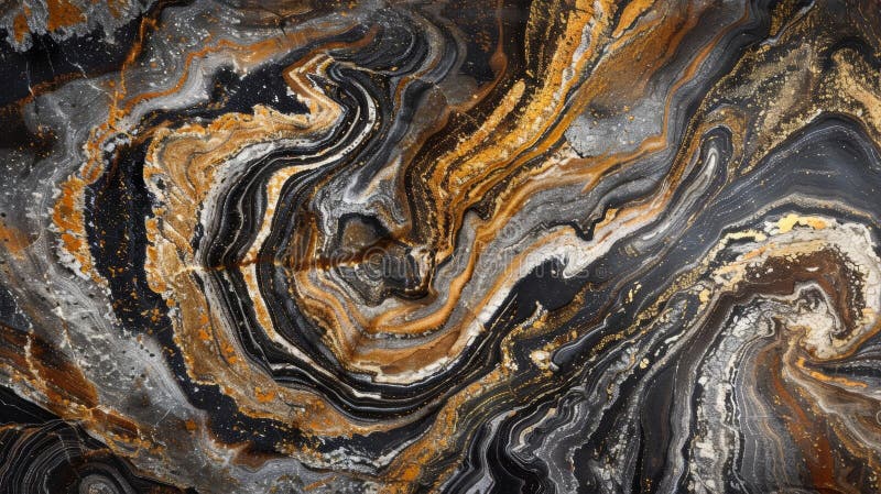 A Closeup of a Granite Backsplash Featuring a Unique Texture of ...