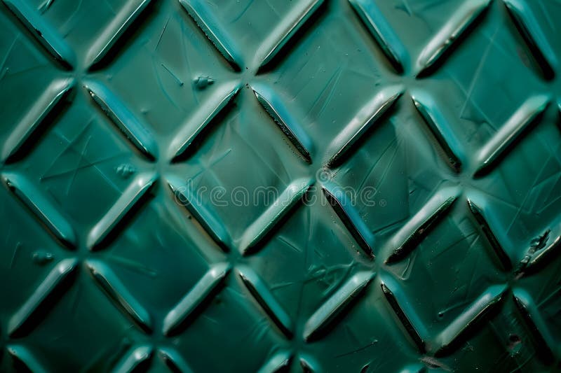 Closeup Green Diamond Metal Tile Texture Stock Illustration ...