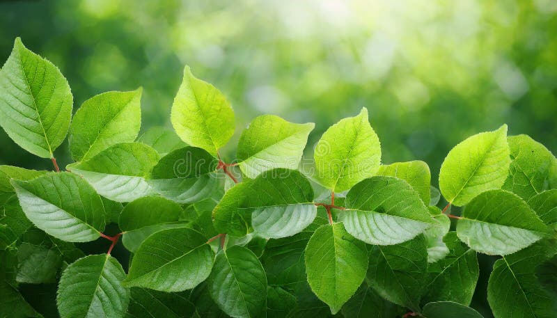 Closeup Green Leaves Background, Overlay Fresh Leaf Pattern, Natural ...