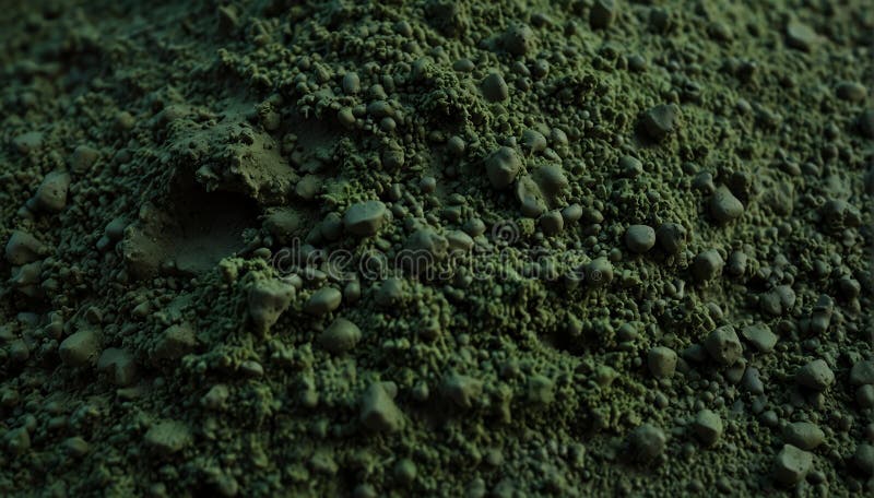Closeup of Green Sand Texture Ai Generated Stock Illustration ...