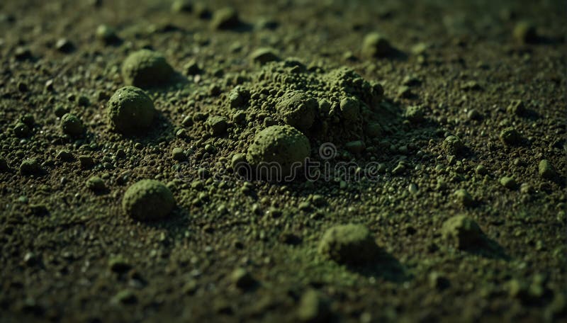 Closeup of Green Sand Texture Ai Generated Stock Illustration ...