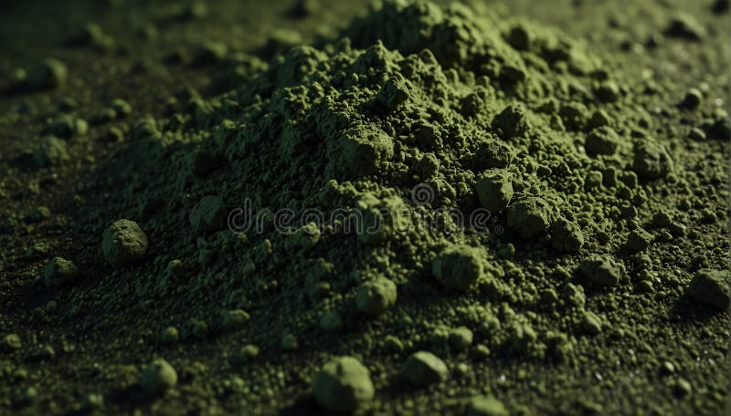 Closeup of Green Sand Texture Ai Generated Stock Illustration ...