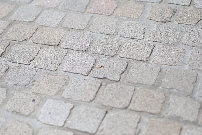Closeup of a Grey Cobbled Road Stock Photo - Image of closeup, cobbled ...
