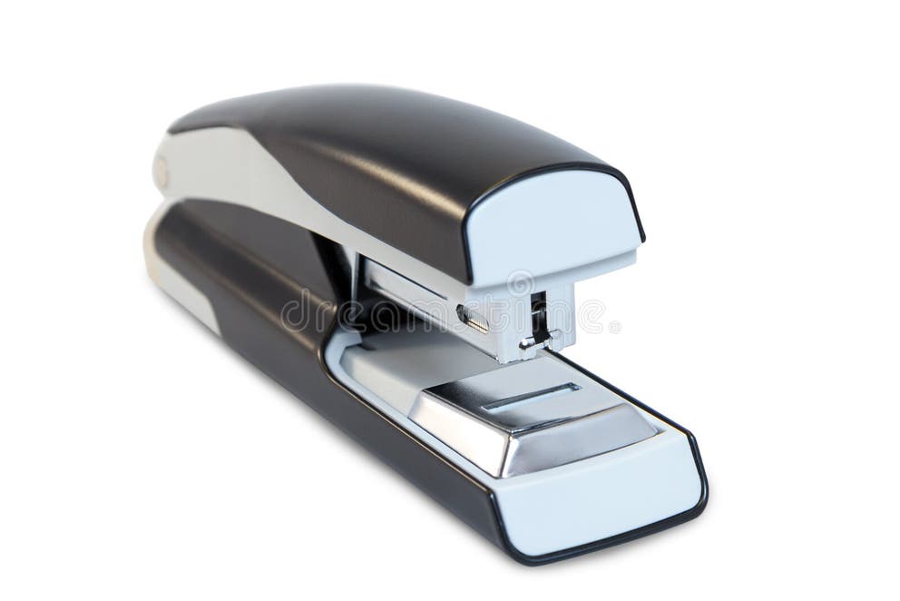 Closeup of a Grey Office Stapler Stock Photo - Image of utensil ...