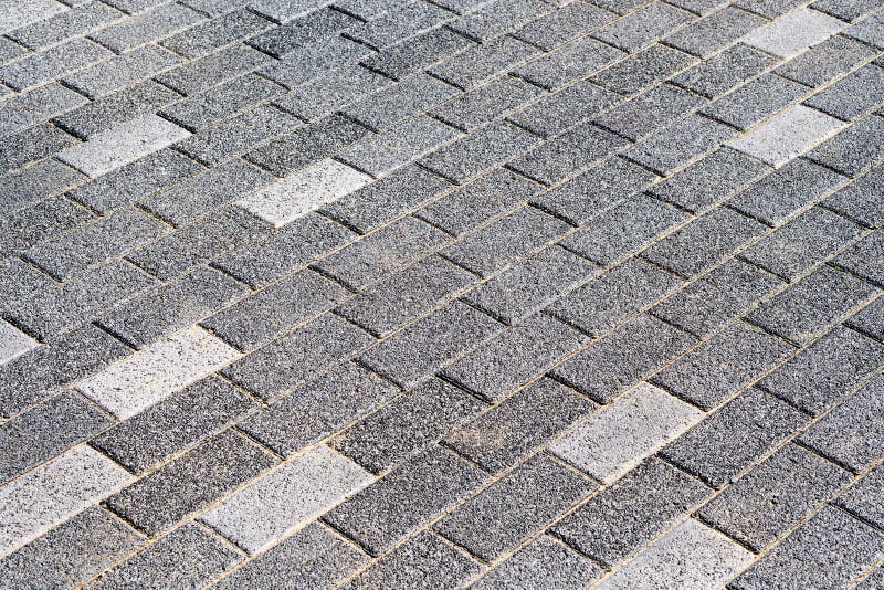 Closeup of Grey Pavement Viewed from Low Perspective. Stock Image ...