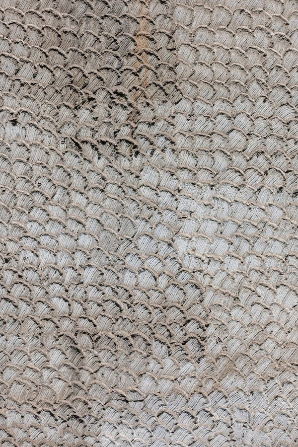 Closeup of Grey Snakeskin or Fish Scale Pattern Finish on Gray Concrete ...